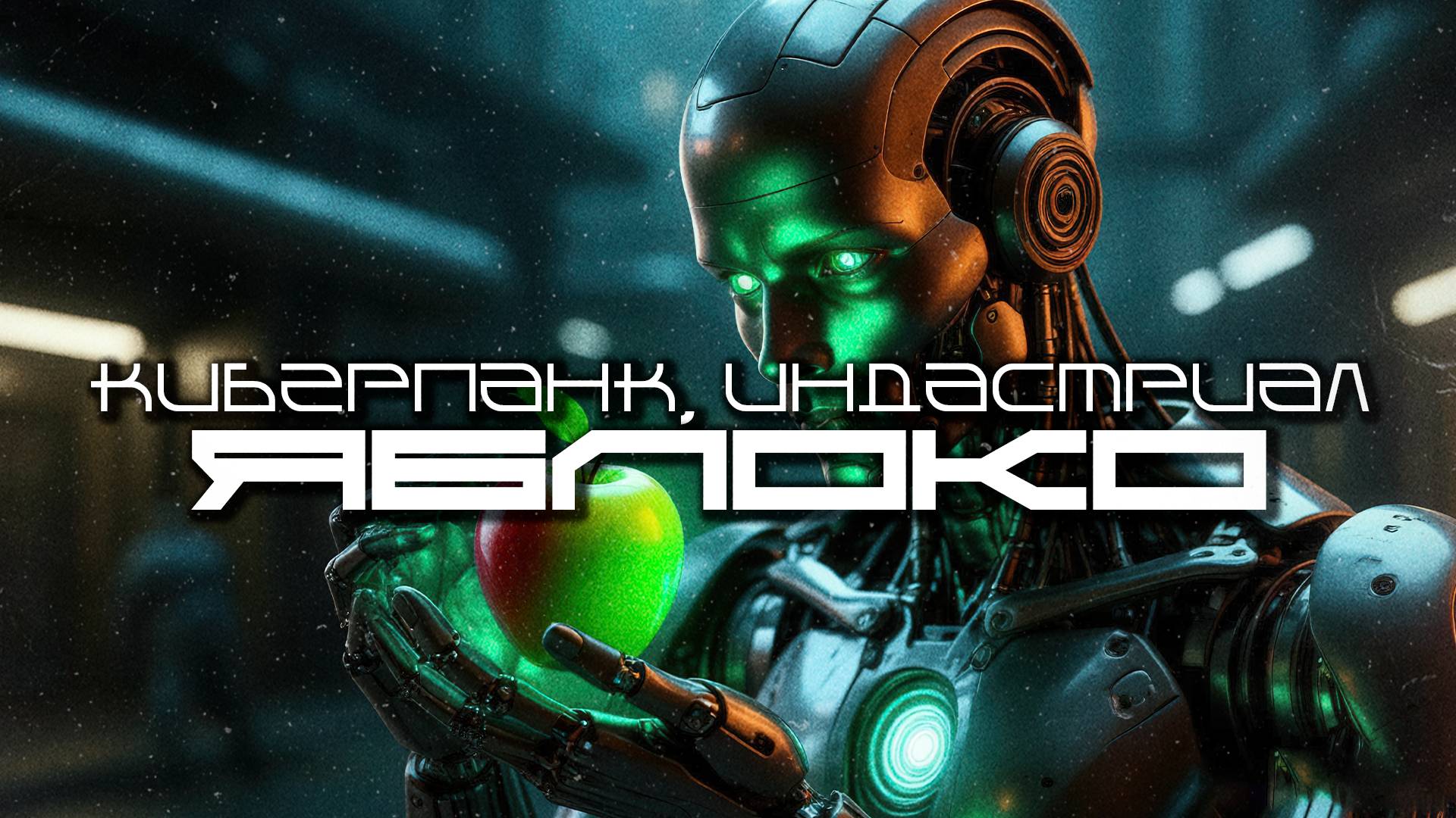 1 Час Cyberpunk Подборка - Яблоко (Apple), Darksynth, EBM, Industrial, Киберпанк, Мрачное Техно