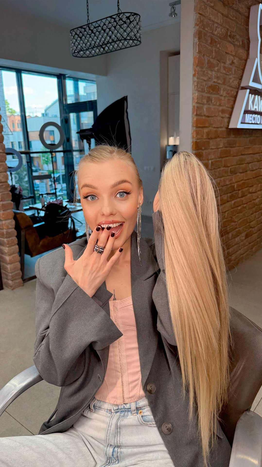 Система замещения волос на повязке. Парик на повязке из натуральных волсо