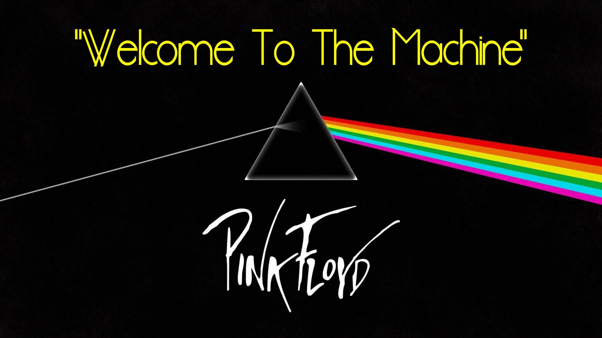 "WELCOME TO THE MACHINE", - группа "Pink Floyd", 1975 год. Full HD