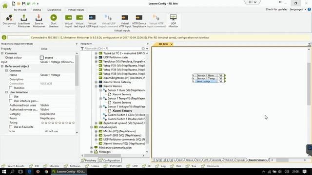 Xiaomi Smart Home integration into Loxone miniserver part III.