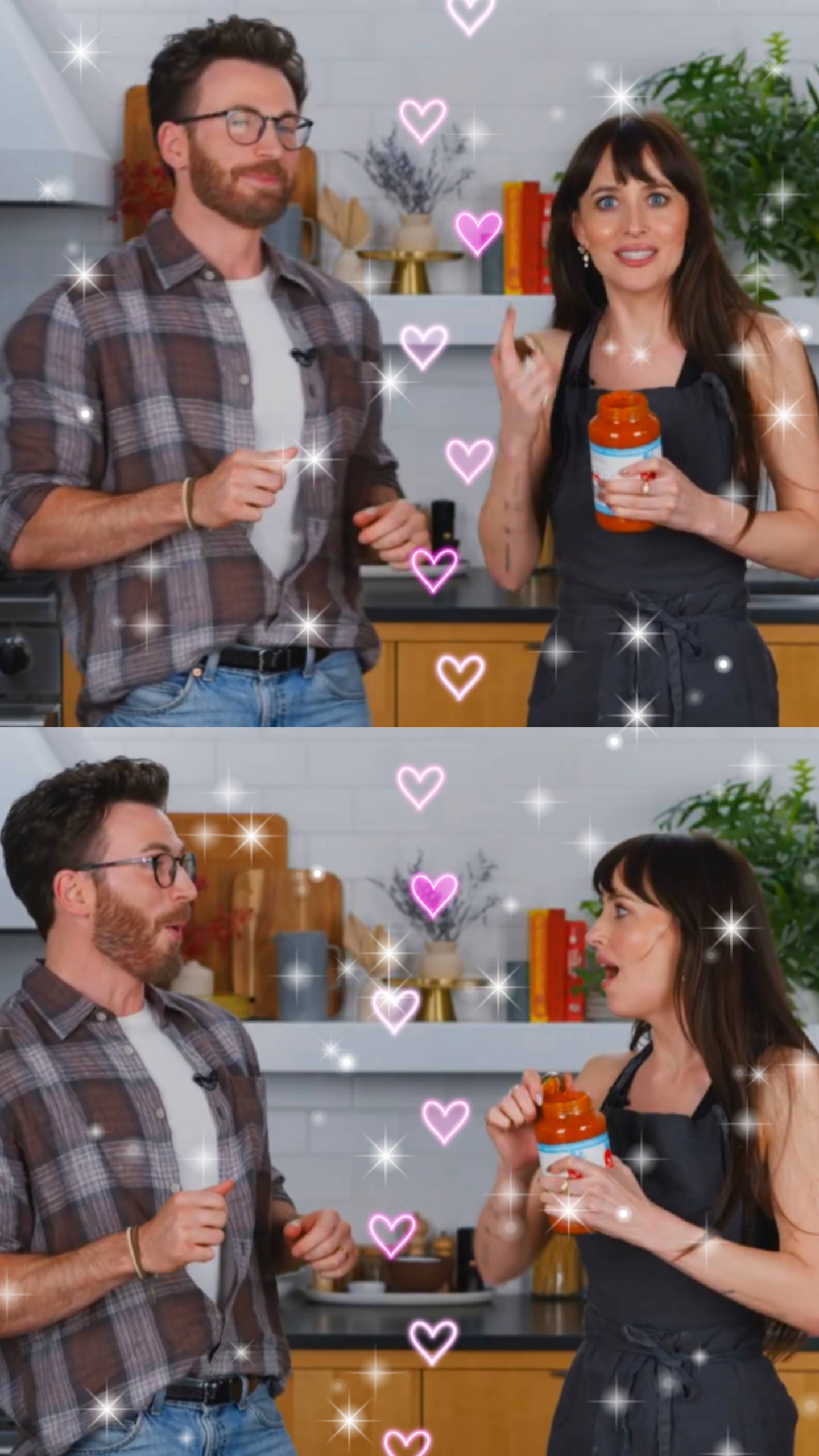 😍 ЧТО СДЕЛАЛА ДАКОТА ДЖОНСОН ДЛЯ КРИСА ЭВАНСА? ❤️🫶♥️