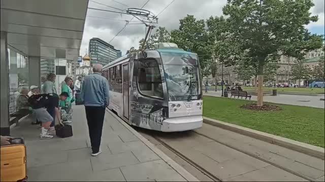 Поездка на тематическом трамвае 71-623-02 по маршруту №9 (21.06.2024) №2651