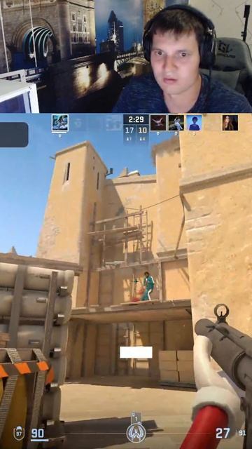 Кихун завалил кс 2 #cs2 #кс2 #twich