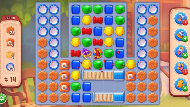 Homescapes 17548 Уровень