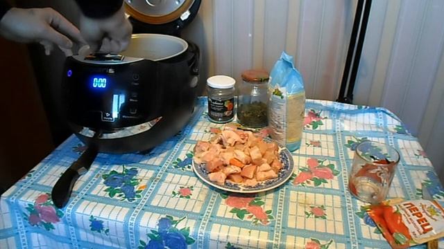как сварить плов с мясом курицы в мультиварке