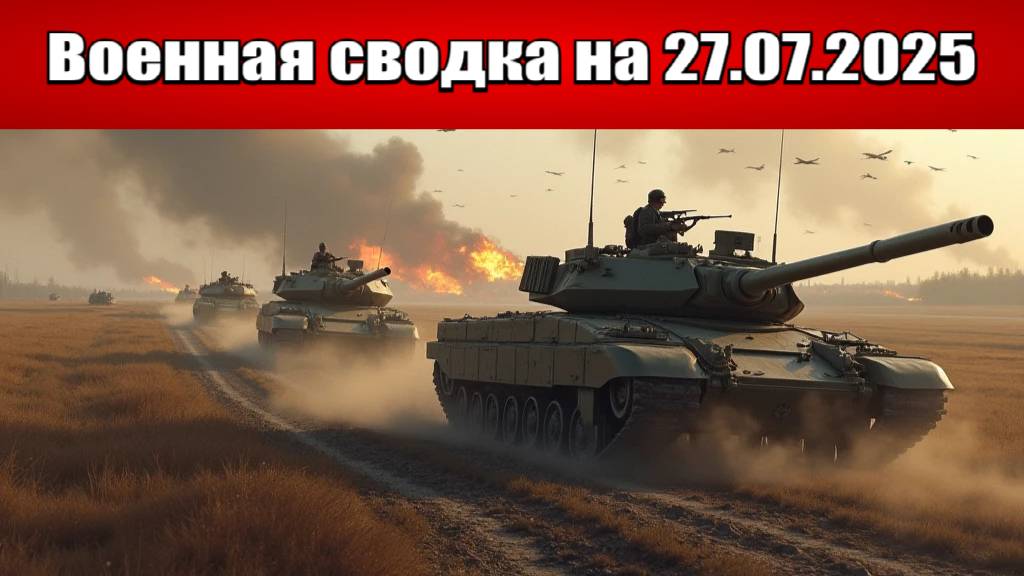«Котёл для ВСУ в Покровске: Российские ДРГ орудуют в центре города!»: Военная сводка на 27.06.2025