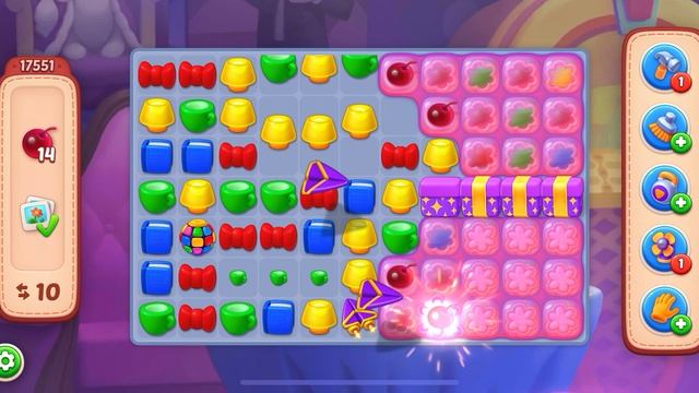 Homescapes 17551 Уровень