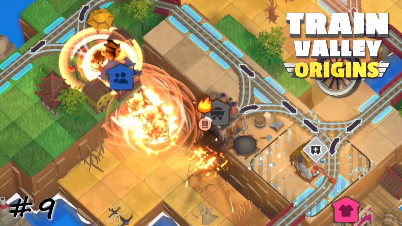 Простые сложные пути Китая - #9 - Train Valley Origins