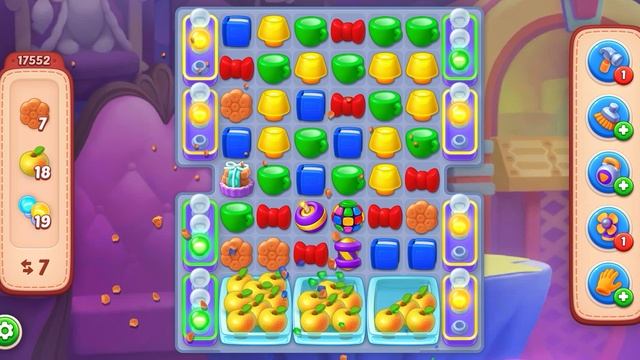 Homescapes 17552 Уровень