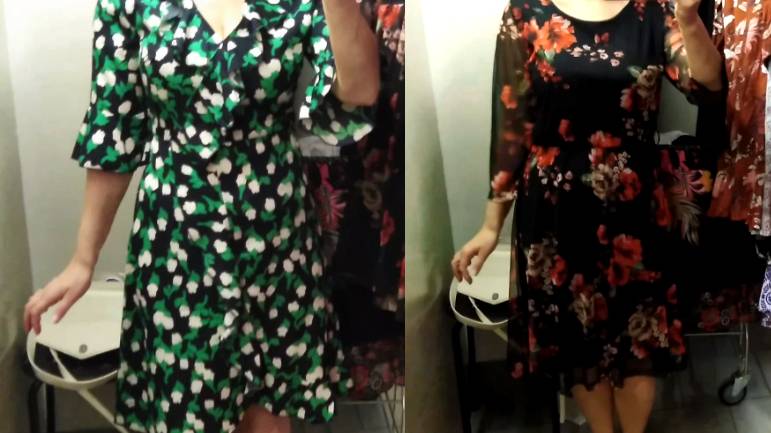 СЕКОНД ХЕНД. ПЛАТЬЕ, СШИТОЕ С ЛЮБОВЬЮ. 👍😘  ОНА МЕНЯ ДОЖДАЛАСЬ. МОИ ПОКУПКИ. ☕🍰 СКИДКИ 70%.