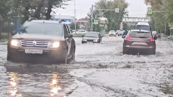 Чуть не заглох на середине реки