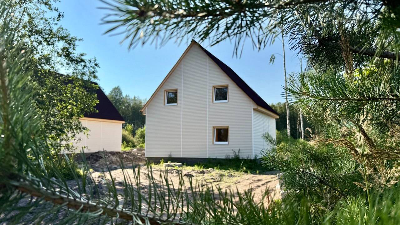 Ладожское Озеро. Дом 110 м2 на участке 6 соток