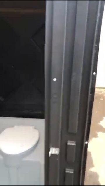 Туалетная кабина черная Рецикл 25900 рублей по акции! Уличный биотуалет для дачи