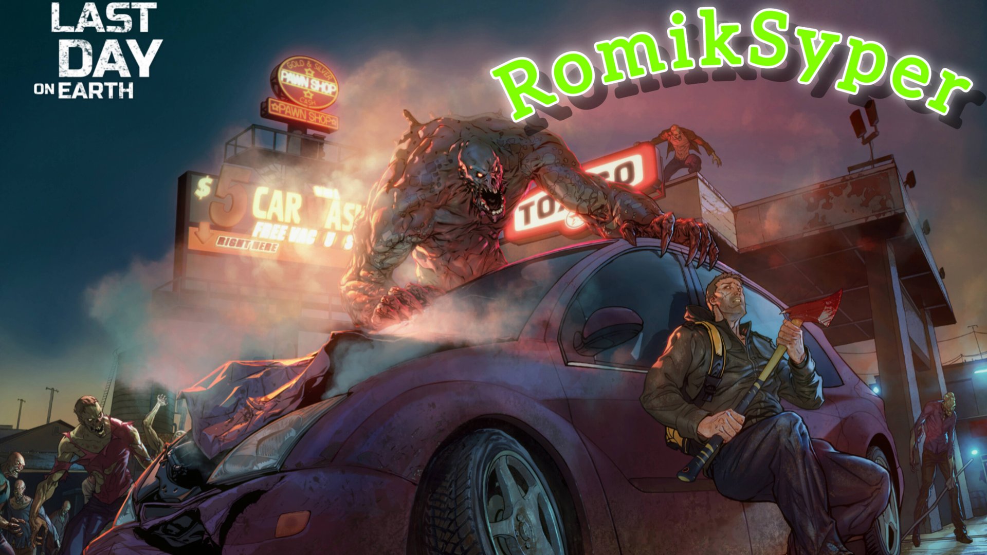 Рейд базы RomikSyper - Last day on Earth