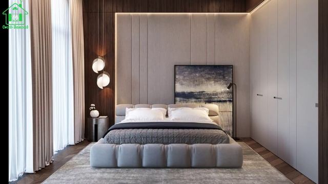 Современный дизайн спальни фото идеи для вдохновения  (31)