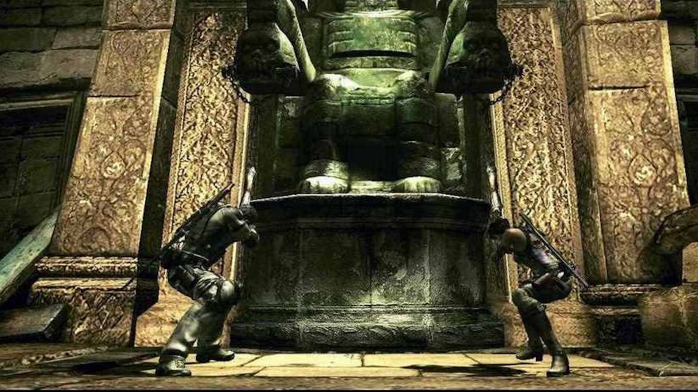 Резидент Ивил 5 на Ветеране. Часть 3 / Крис и Шева: Расхитители Пещер