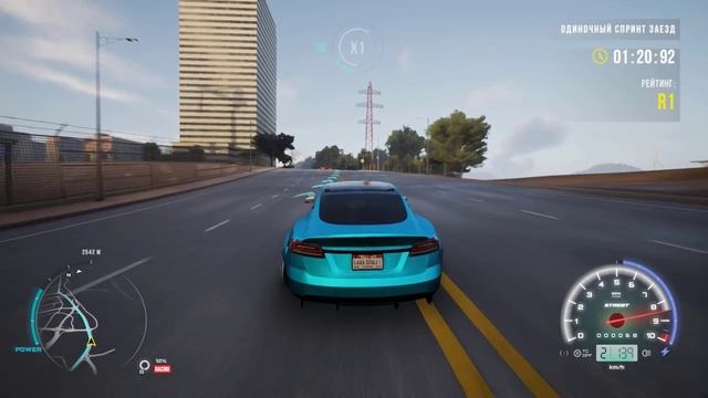 Накрутил много бочек на электромобиле в CarX Street