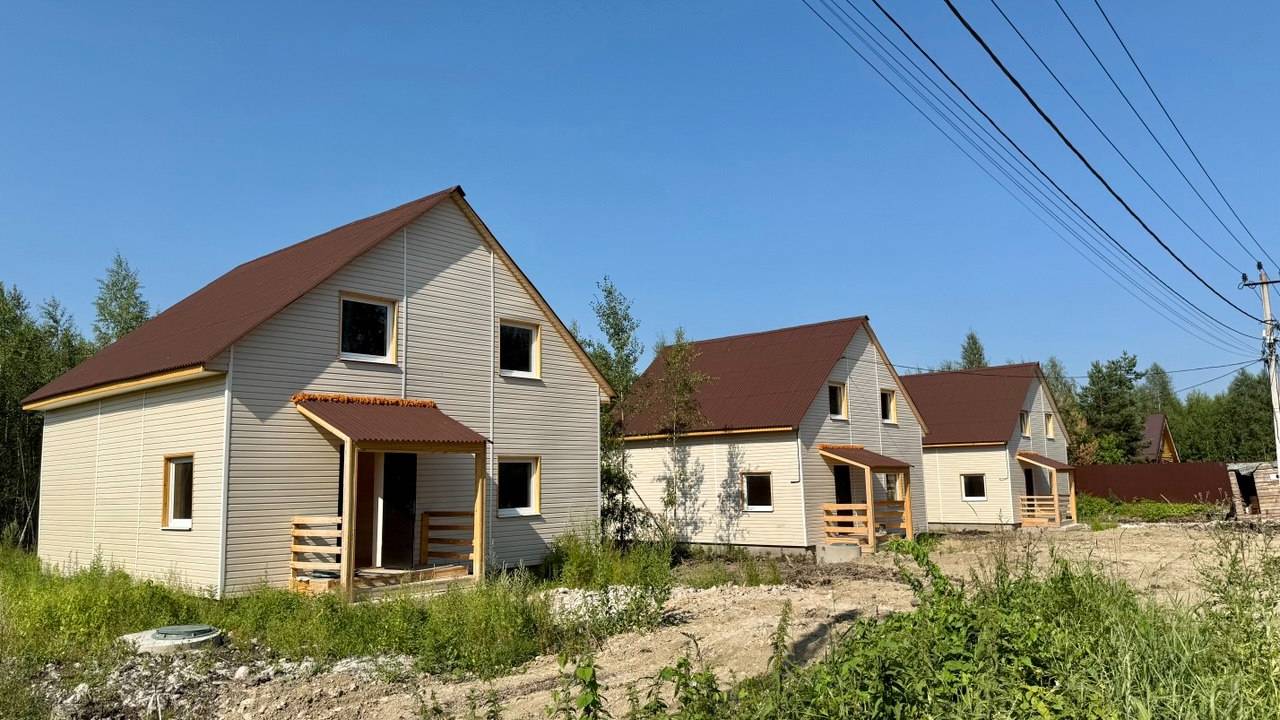 Рахья. Дома 110 м2 на участке 6 соток