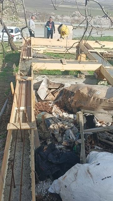 заливка ростверка 28,03,25