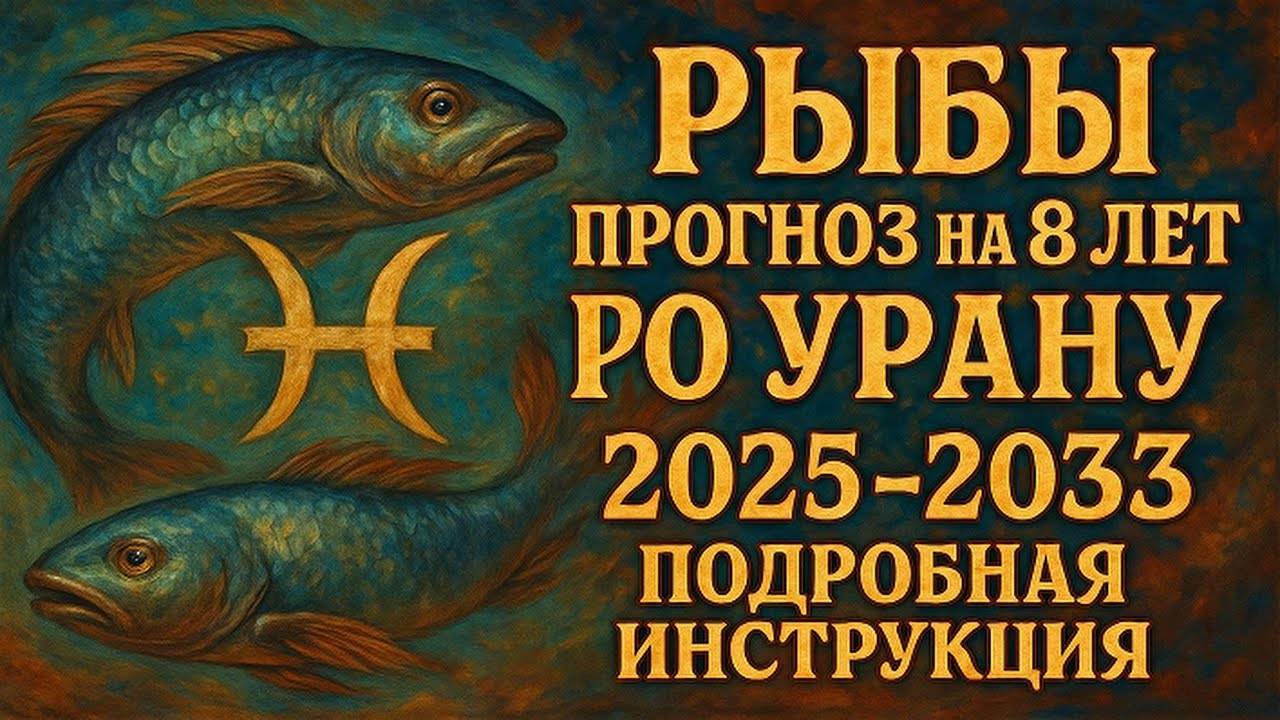 Уран взламывает привычное. Что ждёт Рыб до 2033?