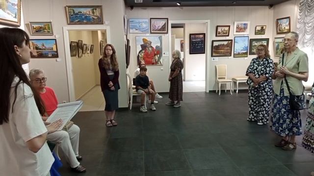 Экскурсия по выставке "По канонам гармонии"
