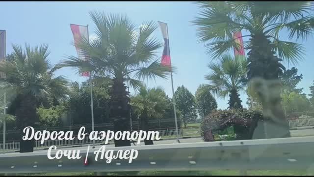 Дорога в аэропорт Сочи /Адлер. 2025 год
Есть ли пробка на пути?