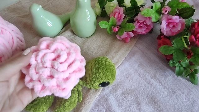 Совместный проект "Вязание - это серьезно", 30 неделя, вяжем черепашку.