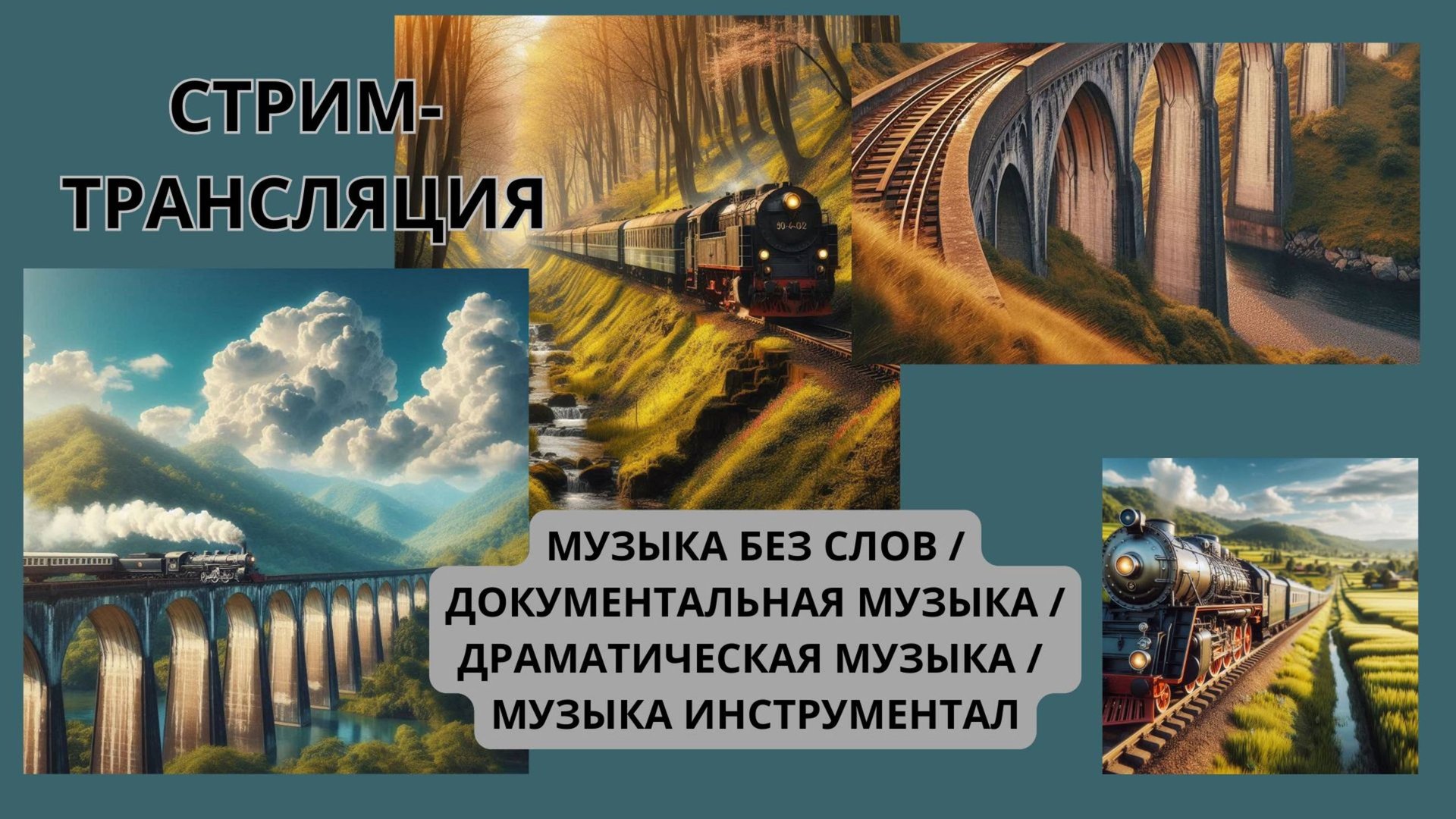 МУЗЫКА БЕЗ СЛОВ / ДОКУМЕНТАЛЬНАЯ МУЗЫКА / ДРАМАТИЧЕСКАЯ МУЗЫКА / МУЗЫКА ИНСТРУМЕНТАЛ