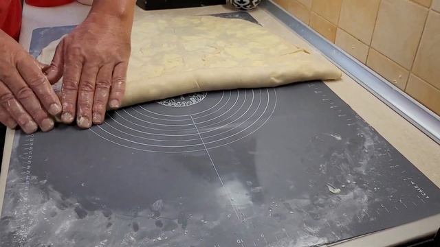 Слоеная самса в духовке