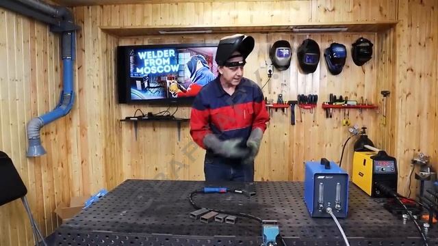 Смеситель газов ПТК Mixer Ar+CO2 Обзор