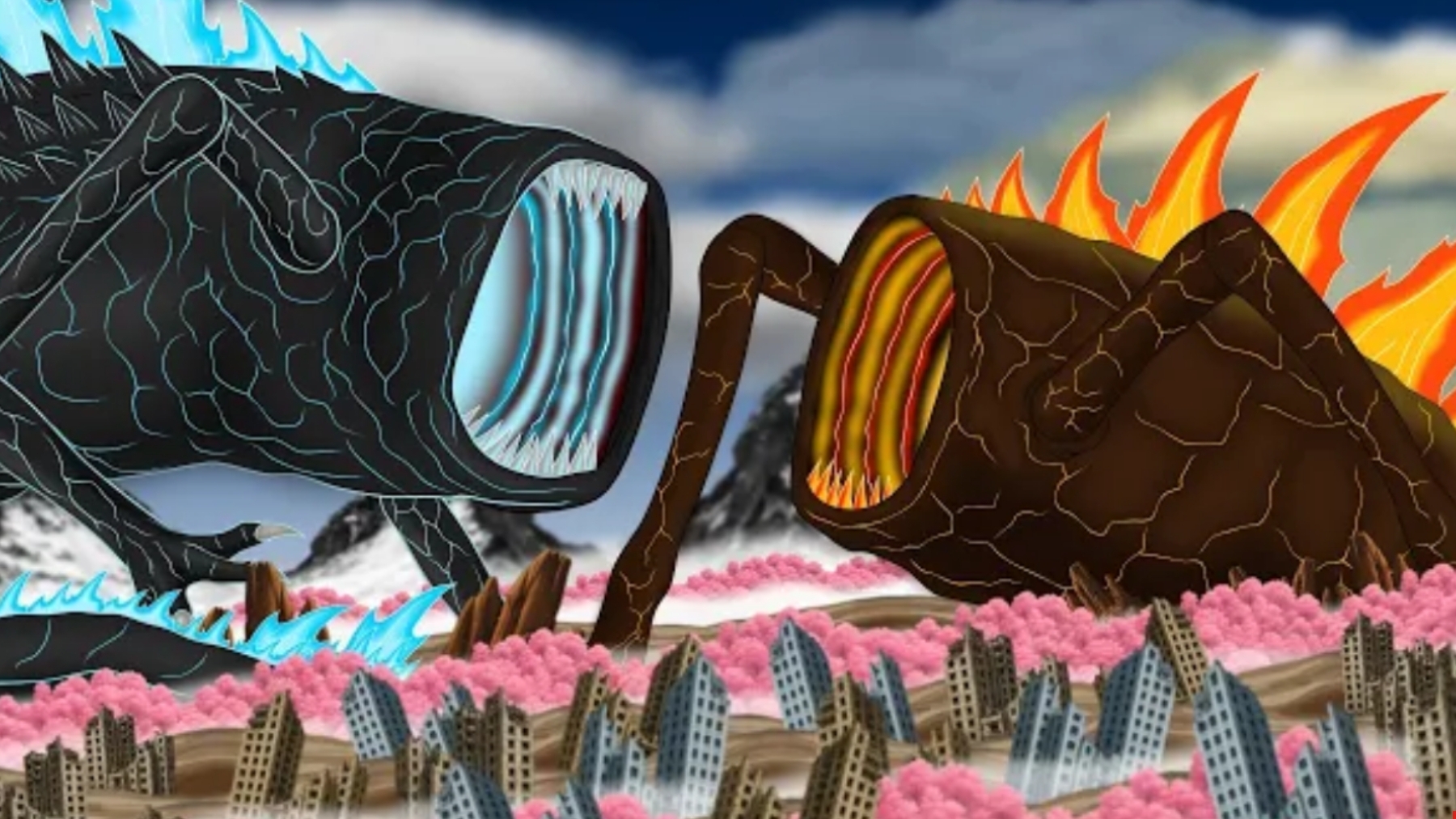 Пожиратель морей зила против земляного пожирателя зилы часть 2