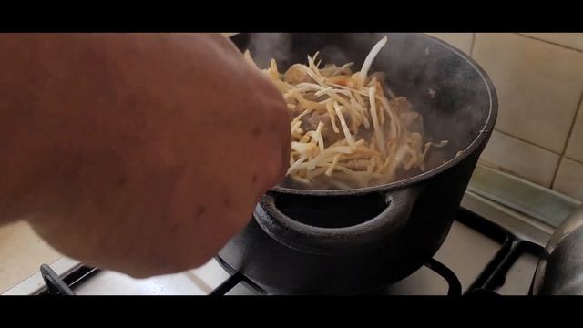 Узбекский лагман