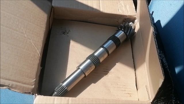 Купил главную пару 5.3 в коробку ваз 2114 для снегоболотохода из мотоколяски СЗД