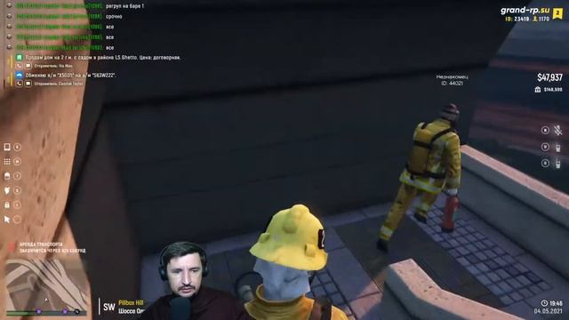 СТРИМ GTA 5 RP  | Поработаем в пожарной охране