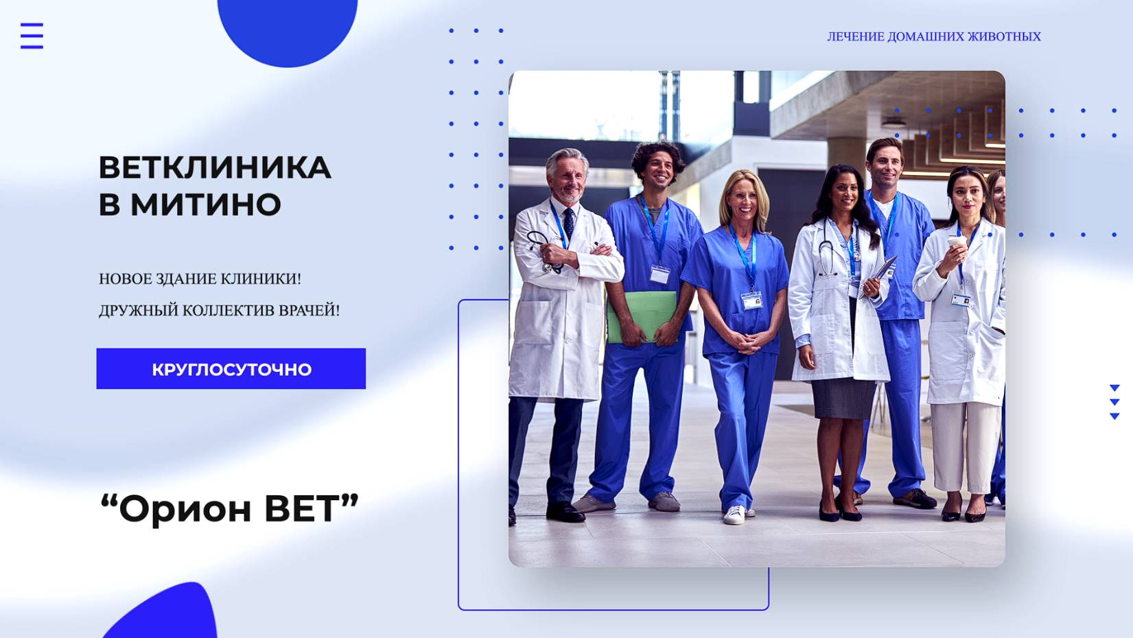 Ветклиника в Митино "Орион ВЕТ" 💥 Круглосуточная ветеринарная клиника в Митино 24/7