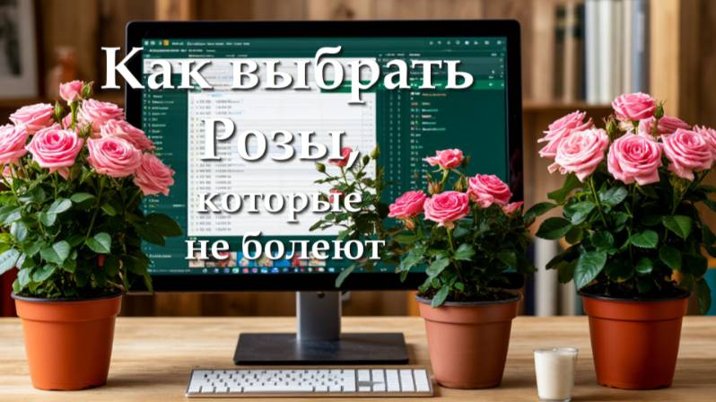 Как выбрать розы, которые не болеют