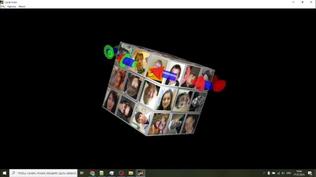 Кубик Рубика с фотками