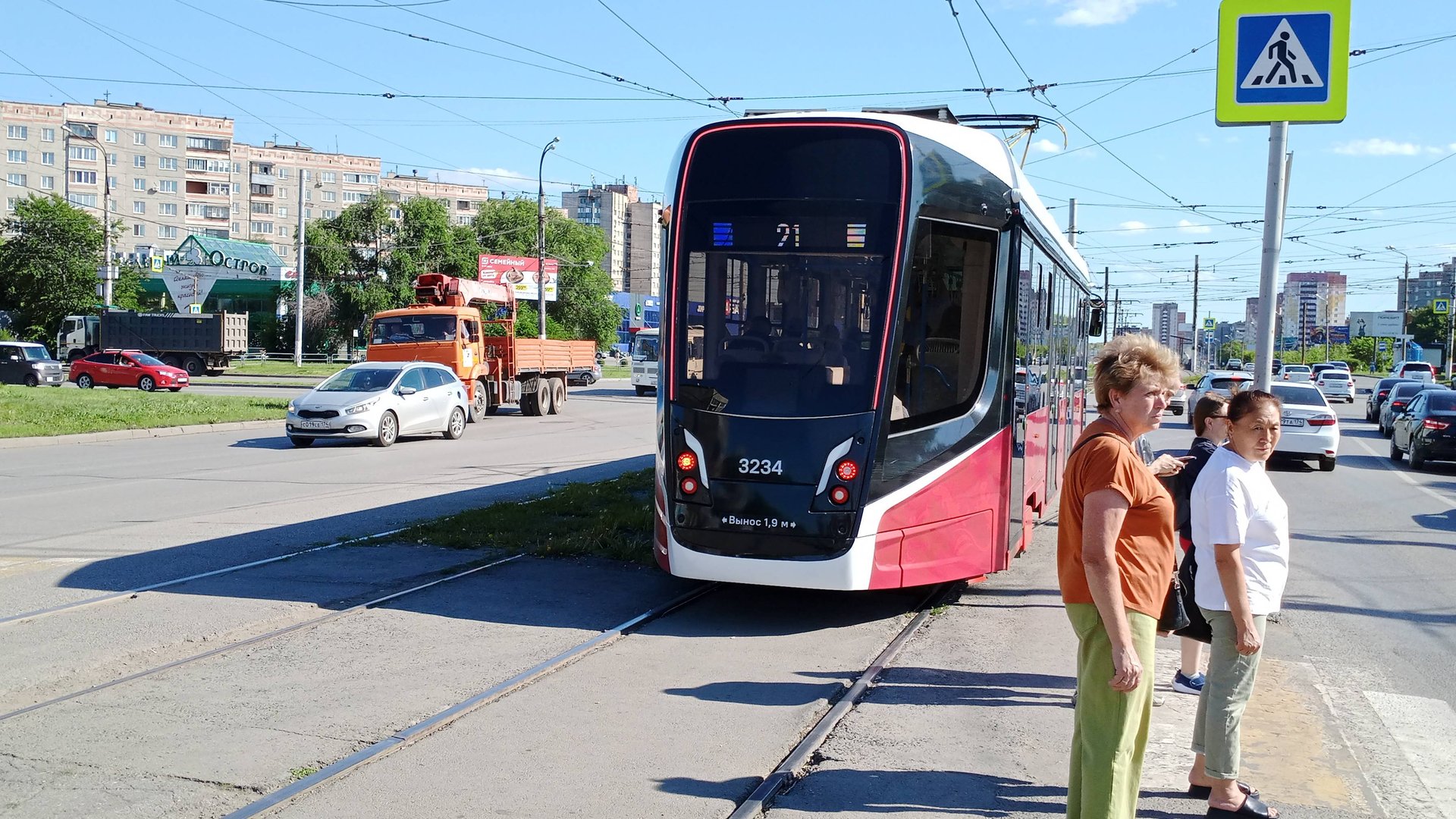Магнитогорск вид из окна нового трамвая (VID_20250713_170113)
