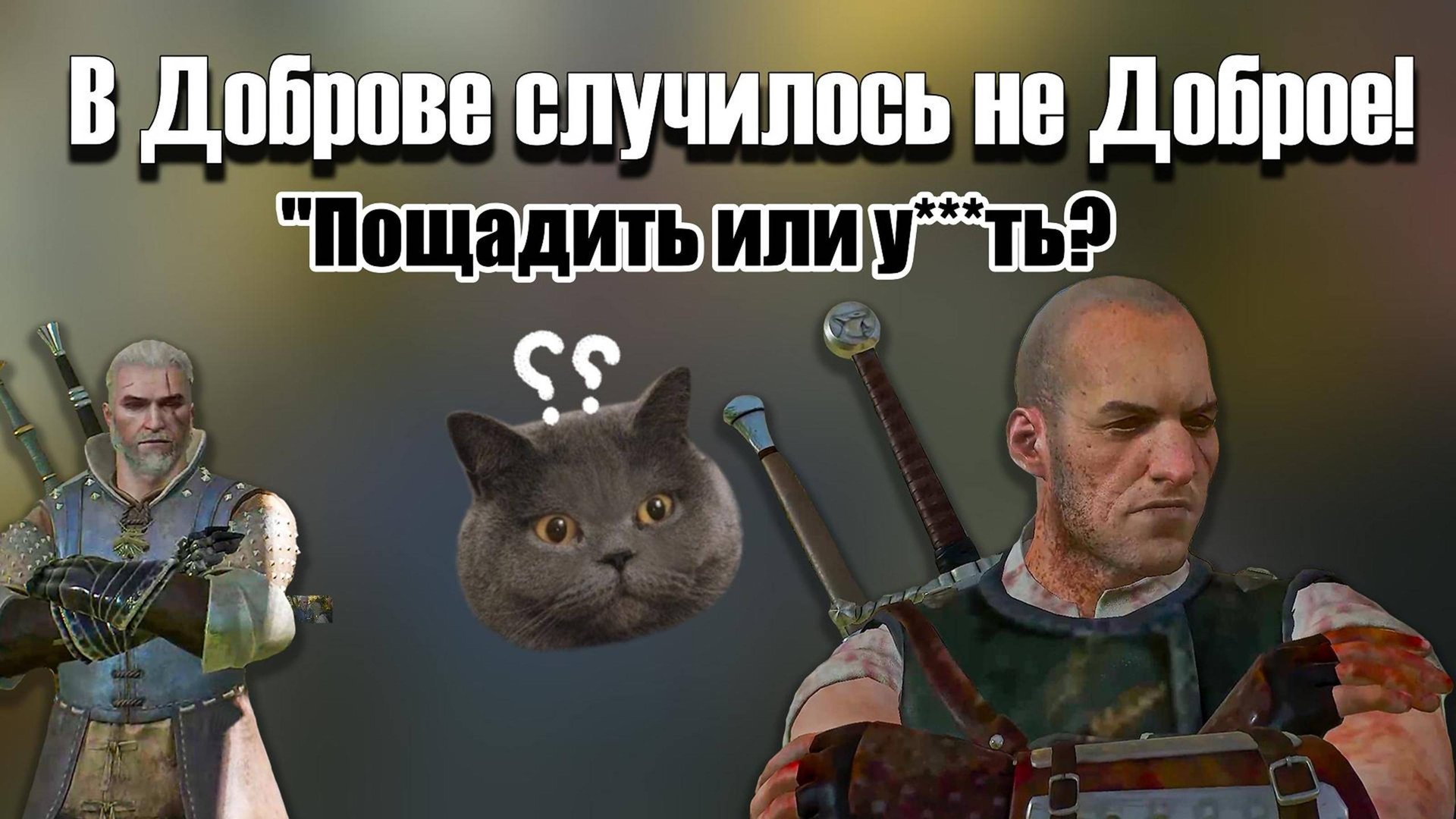 Ведьмак 3 | Что случилось в Доброве? Как вы поступили?