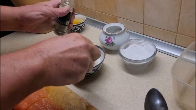 Разделка и засолка лосося