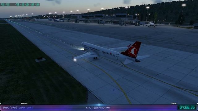 (Сочи)X-Plane12_FPS E195 v.1.4 UPDATE№7___