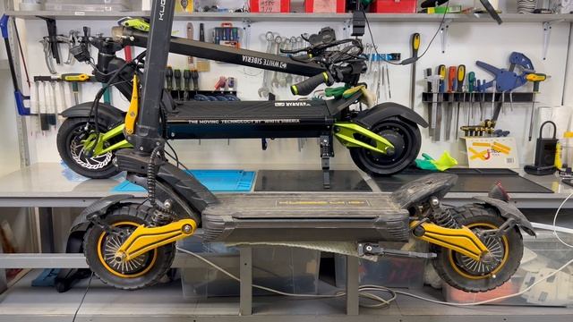 White Siberia Nerpa Pro итоги, маленько сравниваем с kugoo lx 10+.