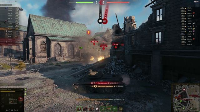 Мир танков - Т-34-85 - КВ-1С - Нарезка нескольких боев