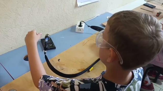 Началась творческая смена летнего IT-лагеря «Юный инженер-конструктор»