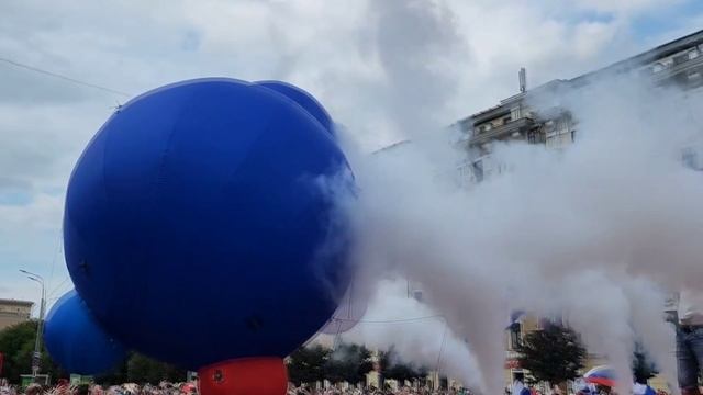 Позорище с едросовским мишкой