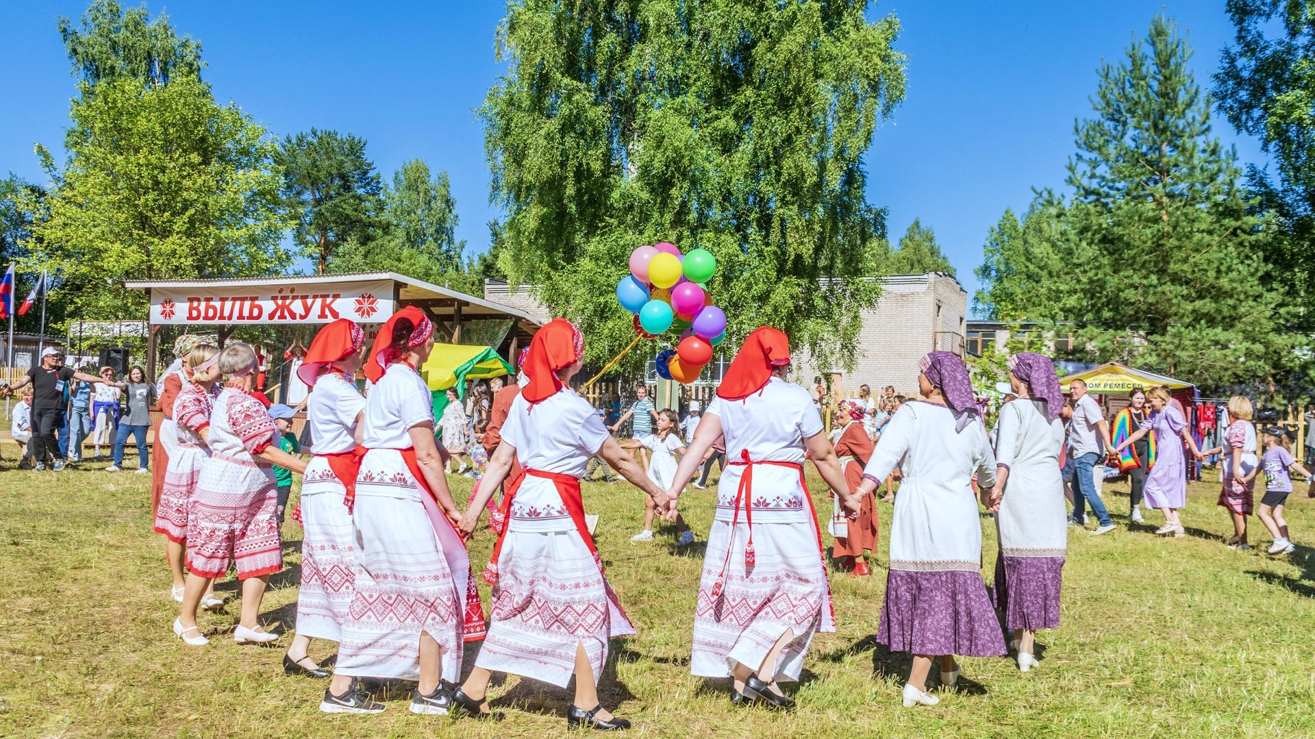 360 дер Светозарево 2025. Праздник "Выль Жук" (Каша первого урожая)