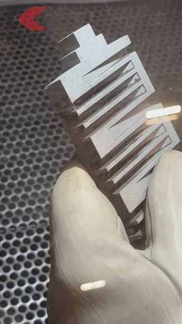 ⚙️Песочим деталь гранатом в инжекторной камере