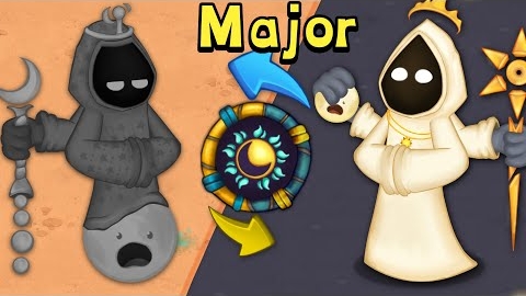 Фанмейд Паранормальный на Острове Света - Мажорная Версия (My Singing Monsters, Мои Поющие Монстры)