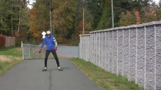 Getting started on skating on roller skis – Part 2