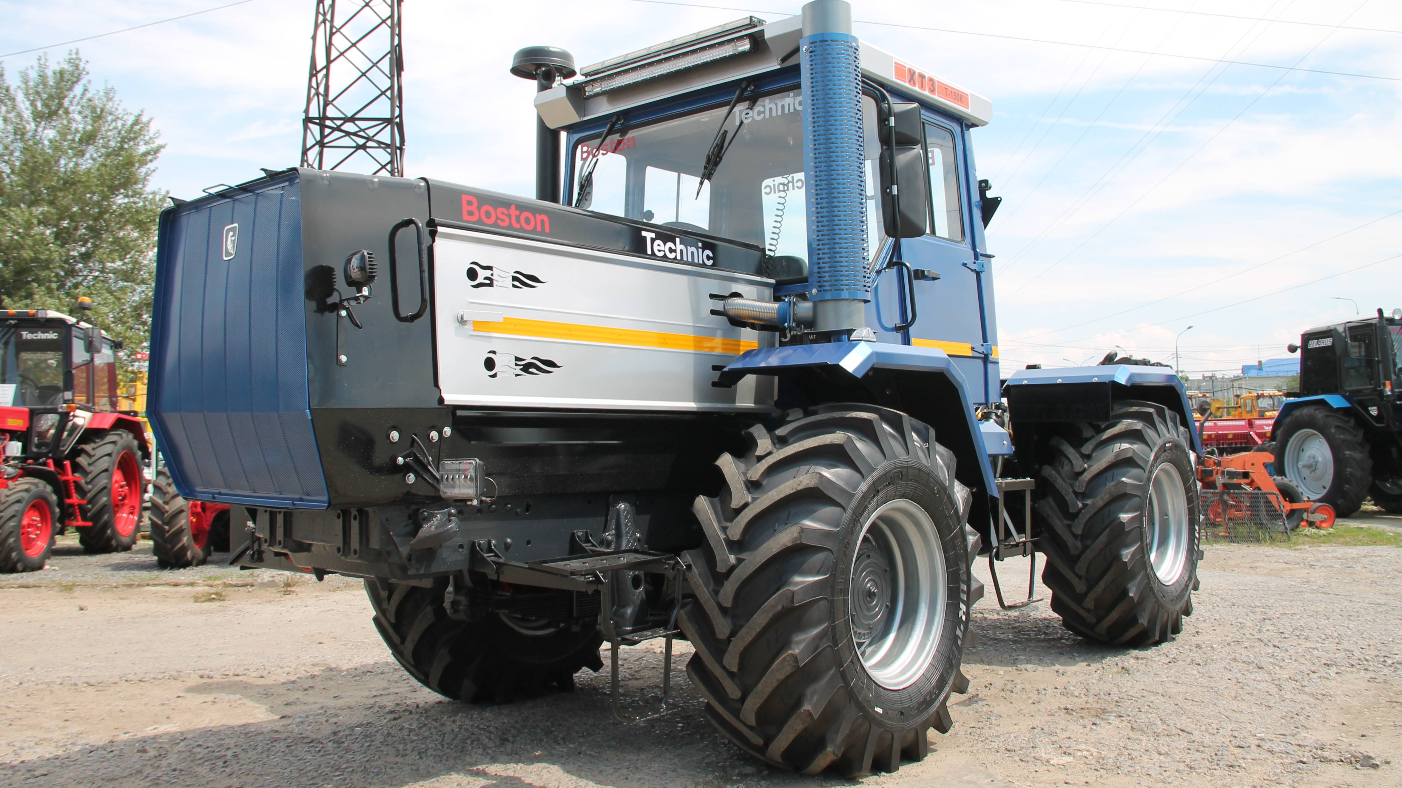 Легендарный мощный Т-150 с двигателем ЯМЗ 238.